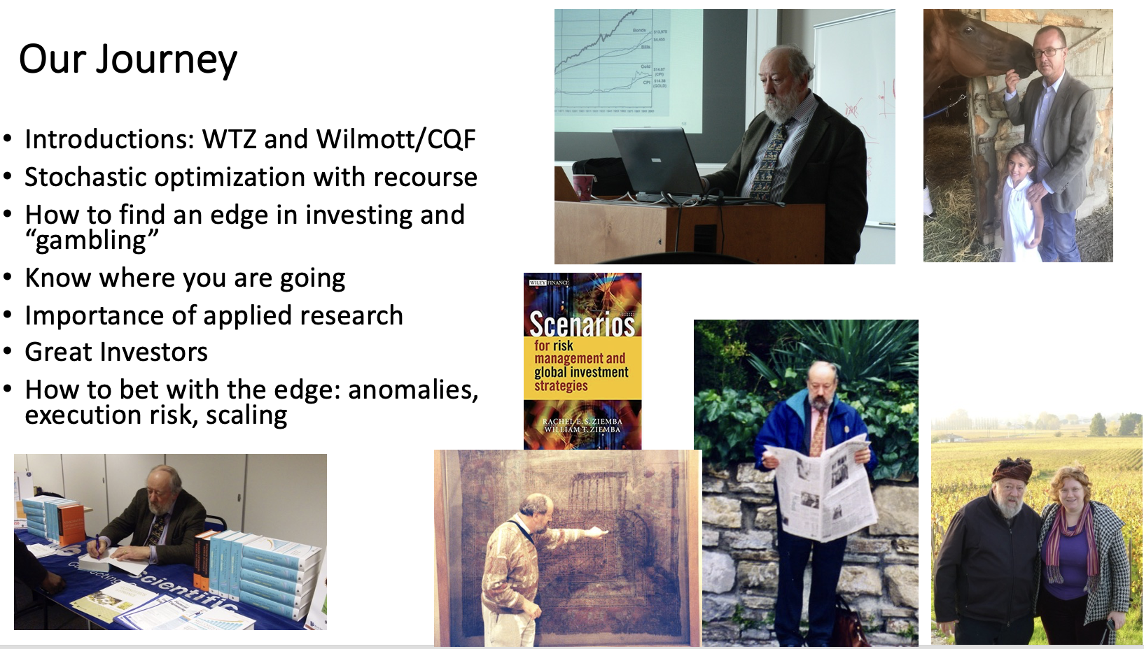 Lessons from the Work of William T Ziemba – Ziemba Insights